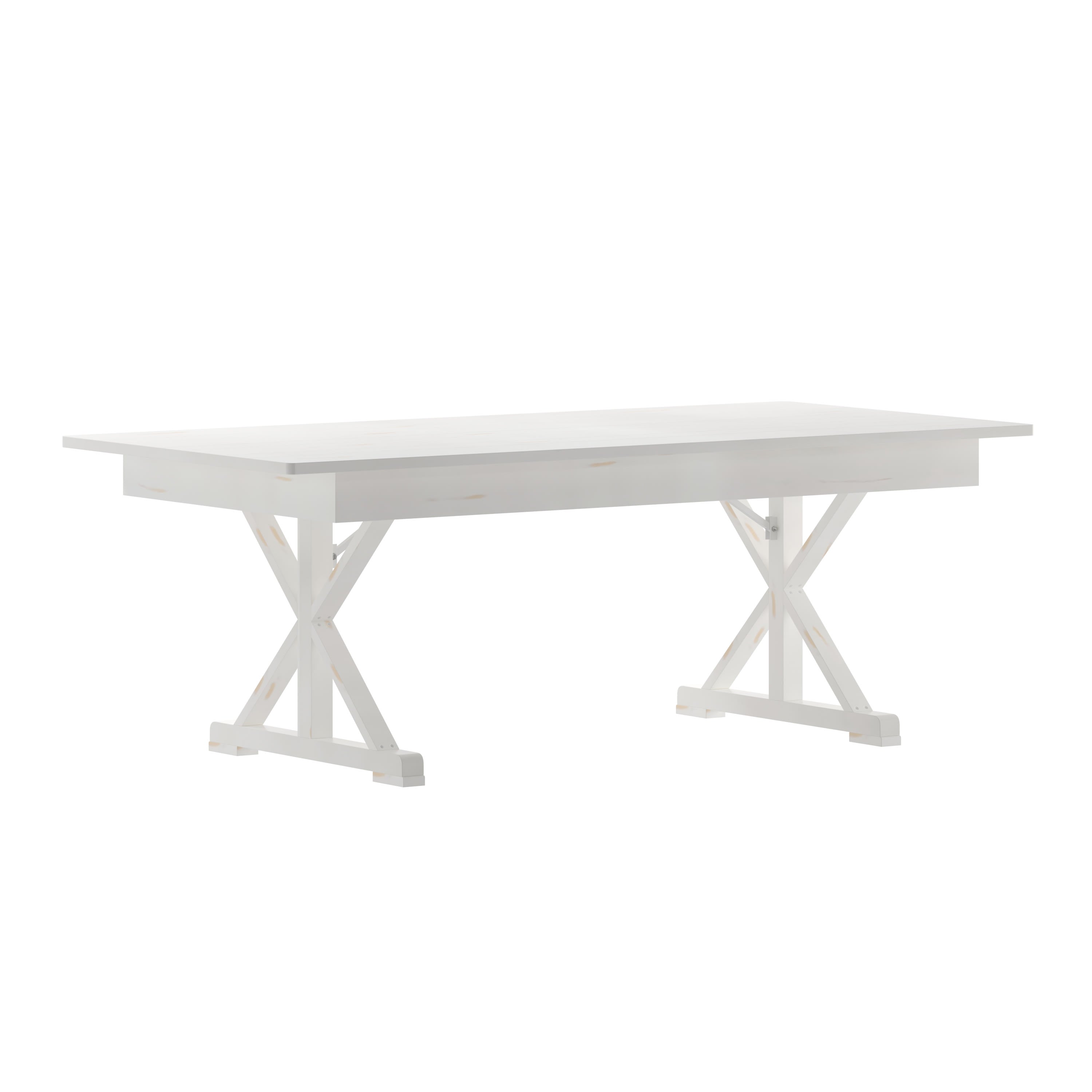 dining table with removable legs